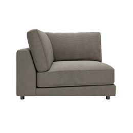 Jette Home Element Ecke in Feincord Modulsofa Sila grau Maße (cm): B: 120 H: 85 T: 127.0 Sofas > Sofas nach Art > Modulsofas » Sofa DE