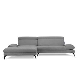KONSIMO Ecksofa Renar grau Ma&szlig;e (cm): B: 285 H: 95 Sofas > Sofas nach Material > Stoffsofas &raquo; Sofa DE