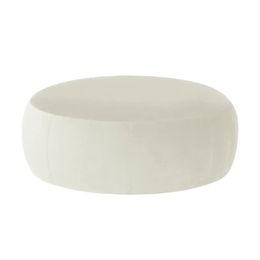 Samt Hocker Amadi creme Ma&szlig;e (cm): B: 105 H: 40 Sessel & Hocker > Hocker > Polsterhocker &raquo; Sofa DE