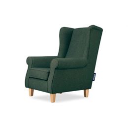 KONSIMO Ohrensessel Miles blau Ma&szlig;e (cm): B: 82 H: 105 Sessel & Hocker > Sessel nach Material > Stoff Sessel &raquo; Sofa DE