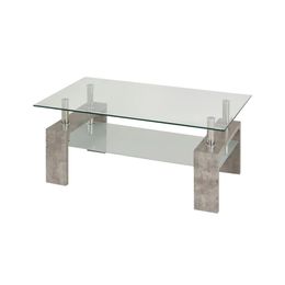 Couchtisch Elba grau Ma&szlig;e (cm): B: 60 H: 45 Tische > Couchtische > Couchtische nach Material &raquo; Sofa DE