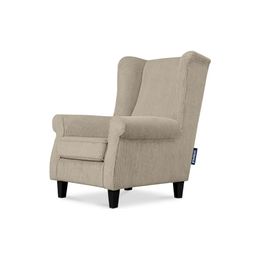 KONSIMO Ohrensessel Miles braun Ma&szlig;e (cm): B: 82 H: 105 Sessel & Hocker > Sessel nach Material > Stoff Sessel &raquo; Sofa DE