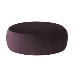 Samt Hocker Amadi lila/violett Ma&szlig;e (cm): B: 105 H: 40 Sessel & Hocker > Hocker > Polsterhocker &raquo; Sofa DE