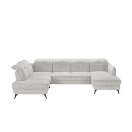 Medium Wohnlandschaft inklusive diverser Funktionen Milan creme Ma&szlig;e (cm): B: 350 H: 90 T: 240.0 Sofas > Sofas nach Material > &raquo; Sofa DE