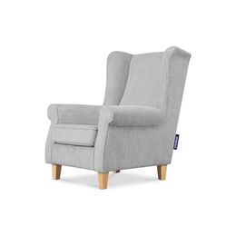 KONSIMO Ohrensessel Miles grau Ma&szlig;e (cm): B: 82 H: 105 Sessel & Hocker > Sessel nach Material > Stoff Sessel &raquo; Sofa DE