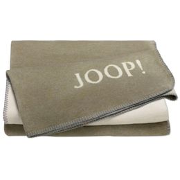 JOOP! Wohndecke Melange Doubleface gr&uuml;n Baumwollmischgewebe Ma&szlig;e (cm): B: 150 H: 1 Accessoires > Decken > Wohndecken &raquo; Sofa DE
