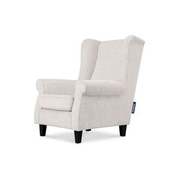 KONSIMO Ohrensessel Miles creme Ma&szlig;e (cm): B: 82 H: 105 Sessel & Hocker > Sessel nach Material > Stoff Sessel &raquo; Sofa DE