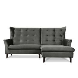 KONSIMO Ecksofa Salis grau Ma&szlig;e (cm): B: 225 H: 105 Sofas > Sofas nach Material > Stoffsofas &raquo; Sofa DE