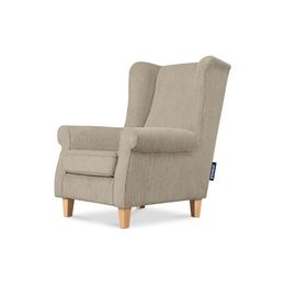 KONSIMO Ohrensessel Miles braun Ma&szlig;e (cm): B: 82 H: 105 Sessel & Hocker > Sessel nach Material > Stoff Sessel &raquo; Sofa DE