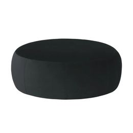Samt Hocker Amadi schwarz Ma&szlig;e (cm): B: 105 H: 40 Sessel & Hocker > Hocker > Polsterhocker &raquo; Sofa DE