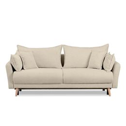 KONSIMO Einzelsofa Belmos creme Ma&szlig;e (cm): B: 228 H: 102 Sofas > Sofas nach Material > Stoffsofas &raquo; Sofa DE