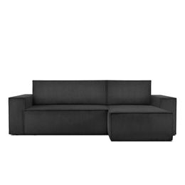 KONSIMO Ecksofa Napi grau Ma&szlig;e (cm): B: 262 H: 89 Sofas > Sofas nach Material > Stoffsofas &raquo; Sofa DE