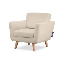 KONSIMO Sessel Tagio wei&szlig; Ma&szlig;e (cm): B: 86 H: 80 Sessel & Hocker > Sessel nach Material > Stoff Sessel &raquo; Sofa DE