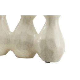 HOME STORY Vase 4er creme Keramik Ma&szlig;e (cm): B: 28 H: 12 T: 6.0 &raquo; M&ouml;bel Kraft