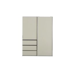 M&ouml;bel Kraft Schwebet&uuml;renschrank 2-t&uuml;rig Mitta beige Ma&szlig;e (cm): B: 165 H: 217 T: 67.0 &raquo; M&ouml;bel Kraft
