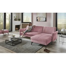 Kollektion Kraft Ecksofa Cord DANTE rosa/pink &raquo; M&ouml;bel Kraft