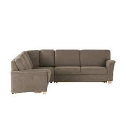 Smart Ecksofa Valencia braun Maße (cm): B: 272 H: 90 T: 242.0 » Möbel Kraft