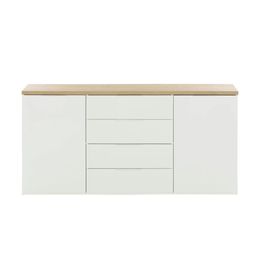M&ouml;bel Kraft Sideboard Siena wei&szlig; Ma&szlig;e (cm): B: 170,9 H: 82,6 T: 44.4 &raquo; M&ouml;bel Kraft