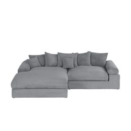 Smart Ecksofa Lionore grau Maße (cm): B: 265 H: 86 T: 203.0 » Möbel Kraft