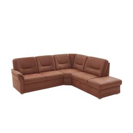 Kollektion Kraft Ecksofa aus Mikrofaser Edda braun Ma&szlig;e (cm): B: 253 H: 96 T: 238.0 &raquo; M&ouml;bel Kraft