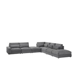 M&ouml;bel Kraft Ecksofa Branna grau Ma&szlig;e (cm): B: 412 H: 88 T: 386.0 &raquo; M&ouml;bel Kraft