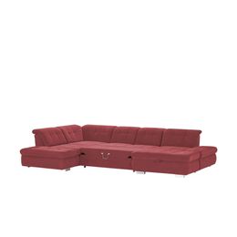 Kollektion Kraft Wohnlandschaft mit verschiedenen Funktionen Spencer rot Ma&szlig;e (cm): B: 382 H: 102 T: 260.0 &raquo; M&ouml;bel Kraft