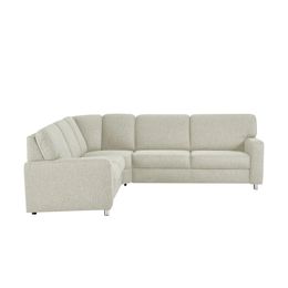 Smart Ecksofa Valencia grau Maße (cm): B: 236 H: 90 T: 266.0 » Möbel Kraft