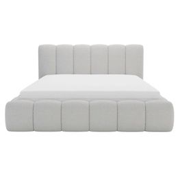 M&ouml;bel Kraft Polsterbett Cloud Boucl&eacute;-Stoff grau Ma&szlig;e (cm): B: 225 H: 105 &raquo; M&ouml;bel Kraft