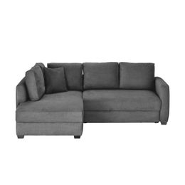 bobb Ecksofa mit Boxspringpolsterung grau Maße (cm): B: 235 H: 90 T: 184.0 » Möbel Kraft