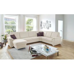 Kollektion Kraft Wohnlandschaft Mikrofaser Rita creme Ma&szlig;e (cm): B: 330 H: 91 T: 240.0 &raquo; M&ouml;bel Kraft