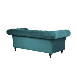 Soho Einzelsofa Churchill t&uuml;rkis/petrol Ma&szlig;e (cm): B: 212 H: 79 T: 100.0 &raquo; M&ouml;bel Kraft
