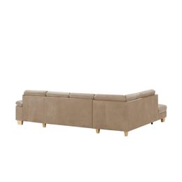 Kollektion Kraft Wohnlandschaft Leder Samu beige Ma&szlig;e (cm): B: 316 H: 90 T: 235.0 &raquo; M&ouml;bel Kraft