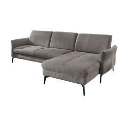 Kollektion Kraft Ecksofa Cord DANTE grau &raquo; M&ouml;bel Kraft