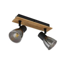 Globo Lighting Wandleuchte braun Ma&szlig;e (cm): B: 25 H: 15,5 T: 7.0 &raquo; M&ouml;bel Kraft
