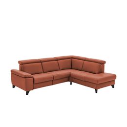Kollektion Kraft Ecksofa Echtleder Linda rot Ma&szlig;e (cm): B: 261 H: 80 T: 209.0 &raquo; M&ouml;bel Kraft