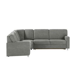 Smart Ecksofa Valencia grau Maße (cm): B: 266 H: 90 T: 236.0 » Möbel Kraft