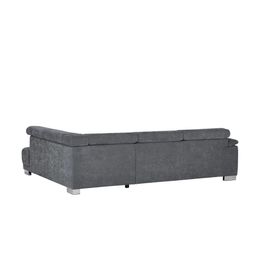 M&ouml;bel Kraft Ecksofa grau Ma&szlig;e (cm): B: 270 H: 76 T: 205.0 &raquo; M&ouml;bel Kraft