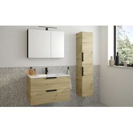 M&ouml;bel Kraft Spiegelschrank schwarz Ma&szlig;e (cm): B: 80 H: 60 T: 15.0 &raquo; M&ouml;bel Kraft