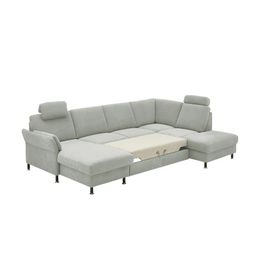 Kollektion Kraft Wohnlandschaft aus Flachgewebe Veit grau Ma&szlig;e (cm): B: 305 H: 90 T: 200.0 &raquo; M&ouml;bel Kraft
