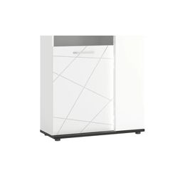 M&ouml;bel Kraft Highboard wei&szlig; Ma&szlig;e (cm): B: 92 H: 141 T: 40.0 &raquo; M&ouml;bel Kraft