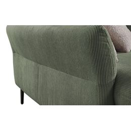 Kollektion Kraft Ecksofa Cord DANTE gr&uuml;n &raquo; M&ouml;bel Kraft