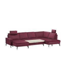 Kollektion Kraft Wohnlandschaft Grace lila/violett Ma&szlig;e (cm): B: 332 H: 89 T: 220.0 &raquo; M&ouml;bel Kraft