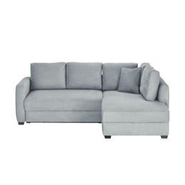 bobb Ecksofa mit Boxspringpolsterung grau Maße (cm): B: 235 H: 90 T: 184.0 » Möbel Kraft