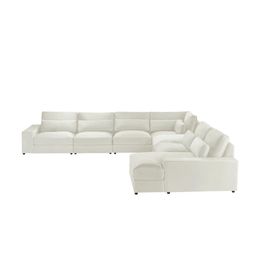 Möbel Kraft Ecksofa Branna beige Maße (cm): B: 412 H: 88 T: 296.0 » Möbel Kraft