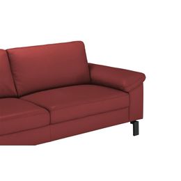 Max Schelling Ledersofa aus Echtleder Maximum rot Ma&szlig;e (cm): B: 204 H: 86 T: 97.0 &raquo; M&ouml;bel Kraft