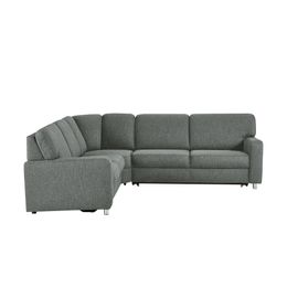 Smart Ecksofa Valencia grau Maße (cm): B: 236 H: 90 T: 266.0 » Möbel Kraft