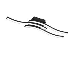 M&ouml;bel Kraft LED-Deckenleuchte 3-flammig schwarz schwarz Ma&szlig;e (cm): B: 56 H: 7 T: 12.0 &raquo; M&ouml;bel Kraft