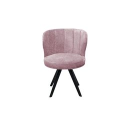 Woodford Polsterstuhl Clea rosa/pink Ma&szlig;e (cm): B: 56,5 H: 83 T: 59.0 &raquo; M&ouml;bel Kraft
