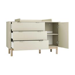 Pinio Kommode Miloo beige Ma&szlig;e (cm): B: 52,4 H: 90,4 &raquo; M&ouml;bel Kraft
