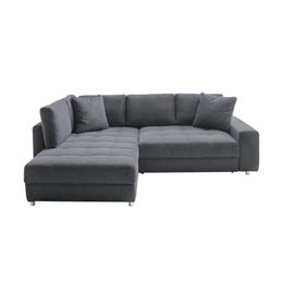 bobb Ecksofa grau Maße (cm): B: 265 H: 84 T: 215.0 » Möbel Kraft